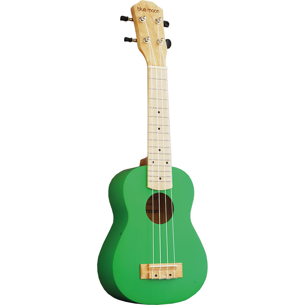 Ukulele : Blue Moon BU-04 Soprano Ukulele, Green GR35002G