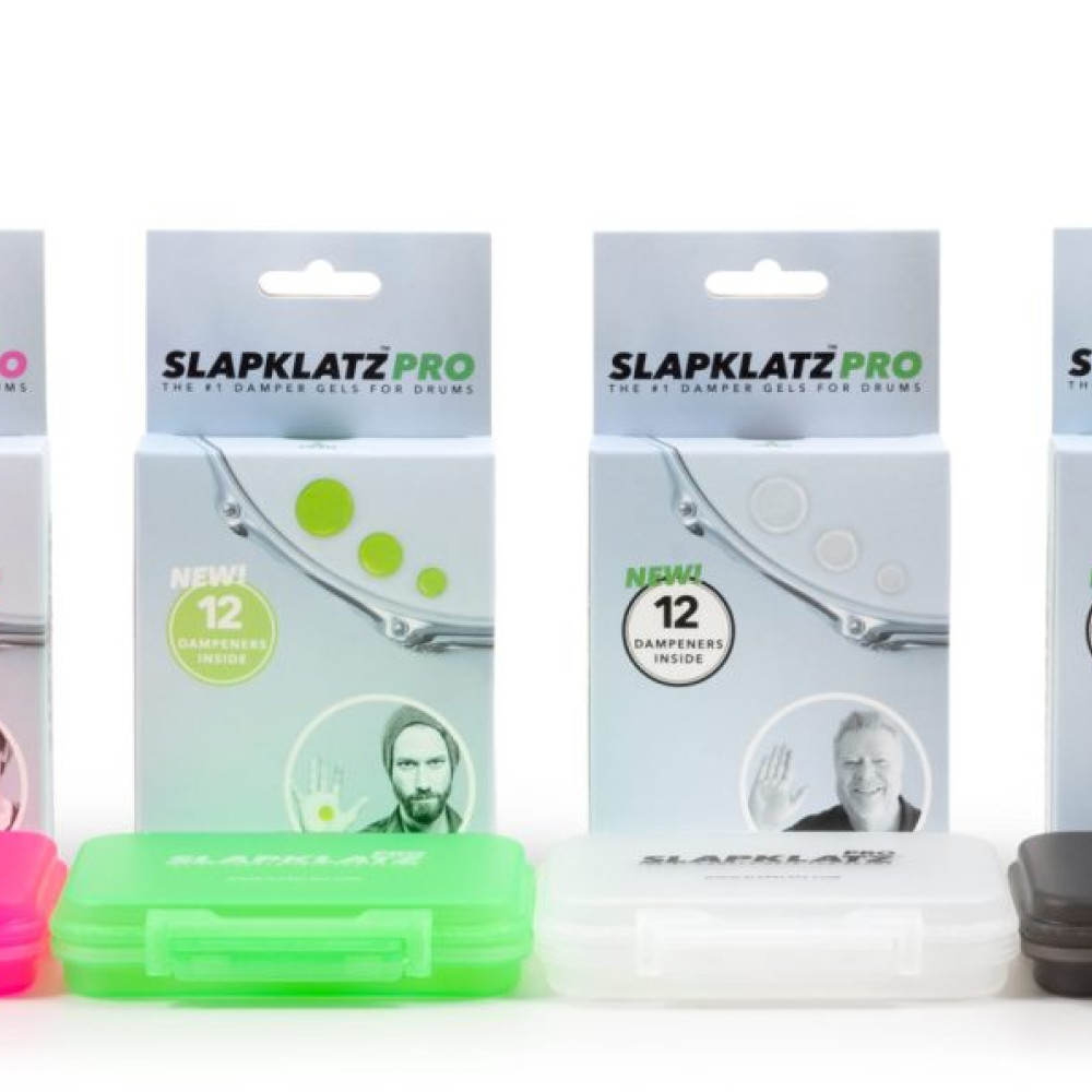 SlapKlatz Pro Drum Damping Gels Black 12 pack